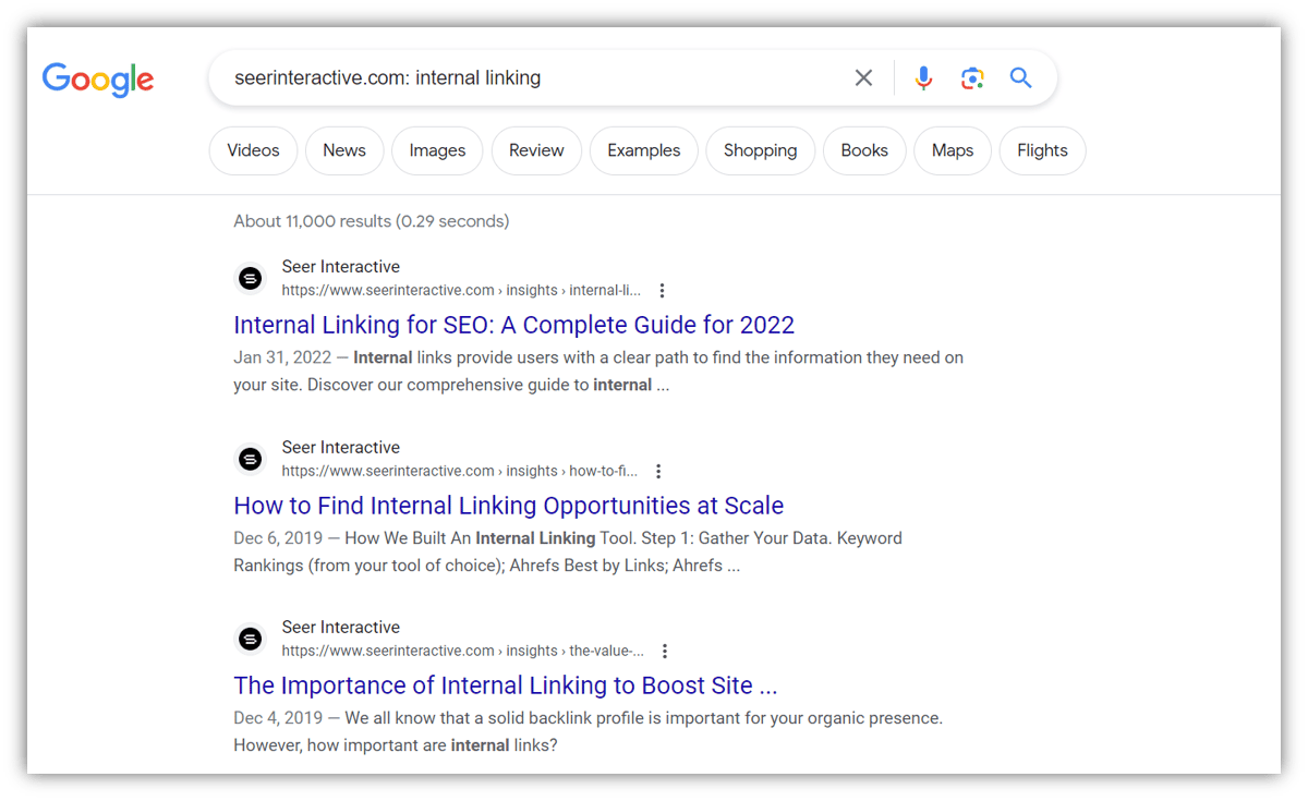 SEO Internal Linking with ChatGPT | Seer Interactive